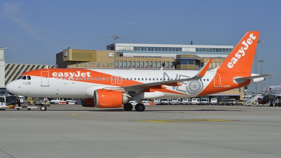 Flight EZY 2661 to PRAG - Stuttgart Airport