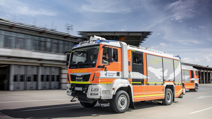 Hilfeleistungslöschfahrzeug (HLF 20-2) - Stuttgart Airport